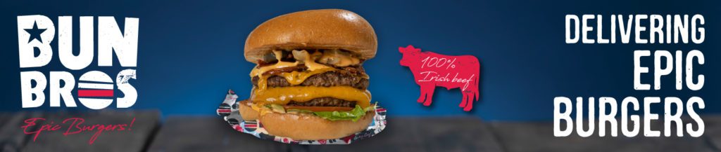 Best Beef Burgers Ireland | Burger Delivery | Bun Bros